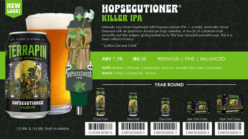 Hopsecutioner IPA – Terrapin Beer Co.
