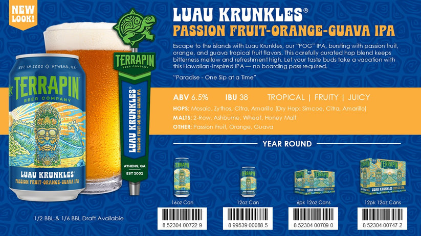 Luau Krunkles IPA – Terrapin Beer Co.